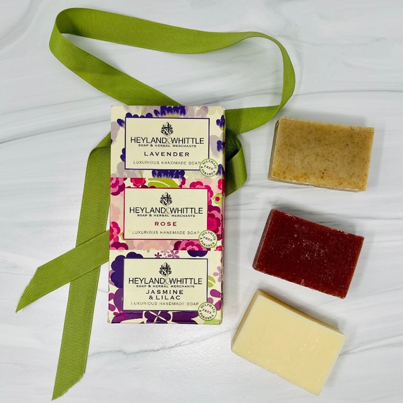 Heyland & Whittle | Bath | Nib Heyland Whittle Soap Trio Lavender Rose ...